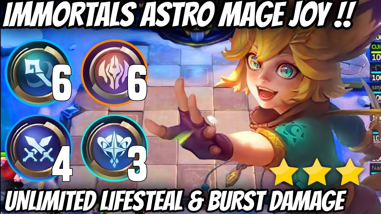 HYPER 3 STAR ASTRO IMMORTALS MAGE JOY UNLIMITED LIFESTEAL & BURST ...