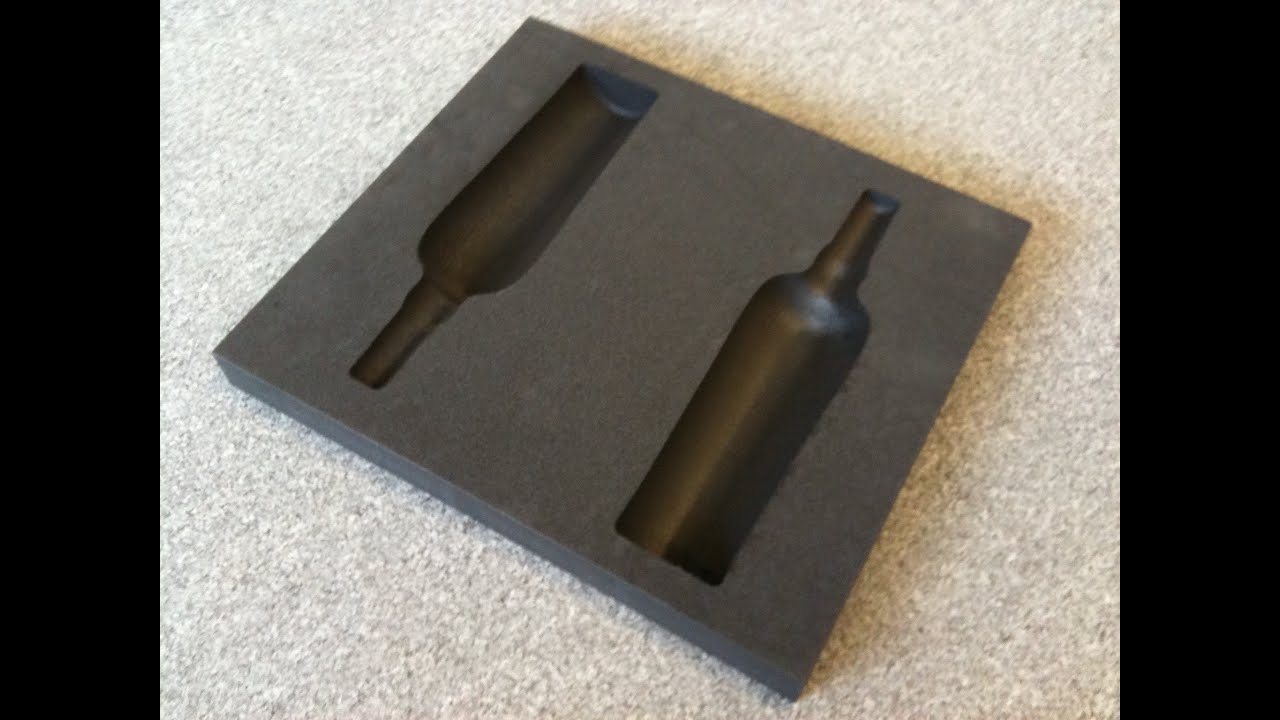 CNC Machine Cutting Plastic Bottle's Bottom - YouTube