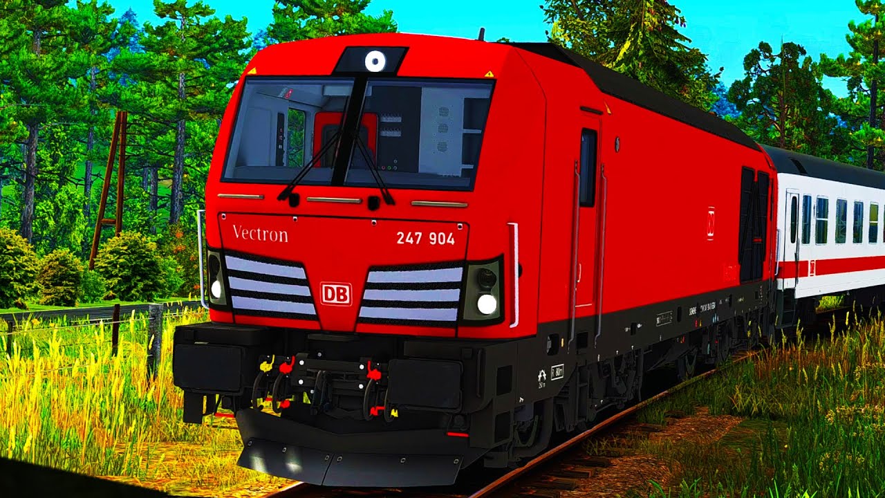 NEU! RSSLO BR 247 DIESEL VECTRON | TESTFAHRT KOMPLETT | TRAIN SIMULATOR ...