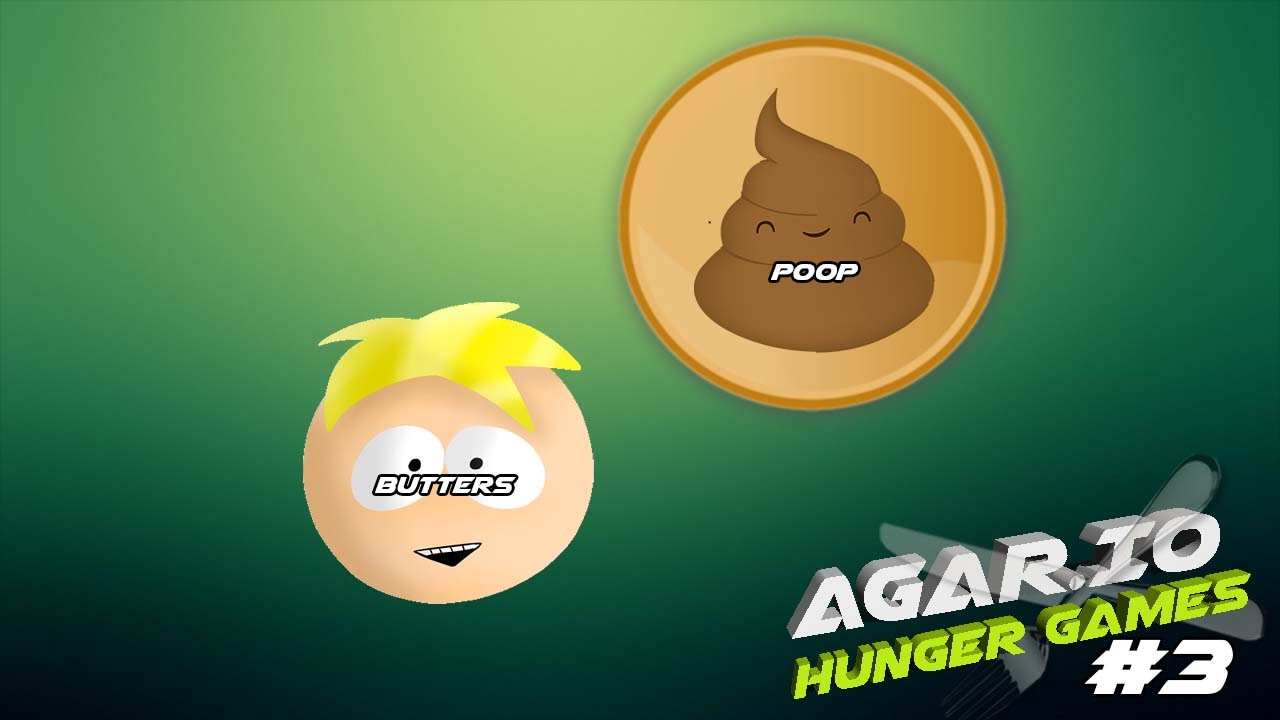 (THE MOST ADDICTIVE GAME EVER - AGAR.IO #3) POOP EATEN BUTTERS NOOOOOOO ...