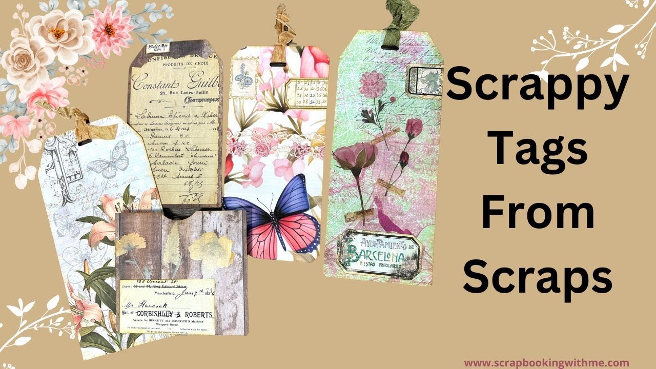 LIFE UPDATES - MAKING TAGS FROM SCRAPS - A Few Funny Stories - YouTube