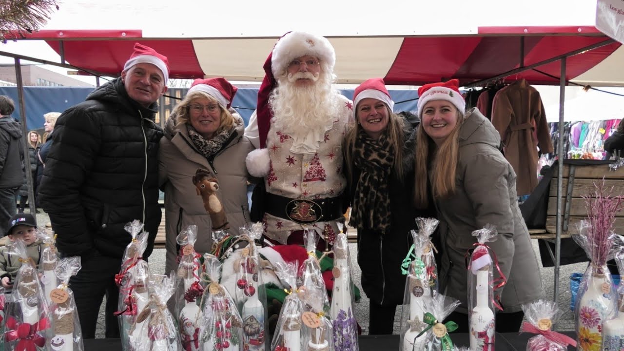 Roel neemt een kijkje - Kerstmarkt Spijkenisse met de bekende zanger ...
