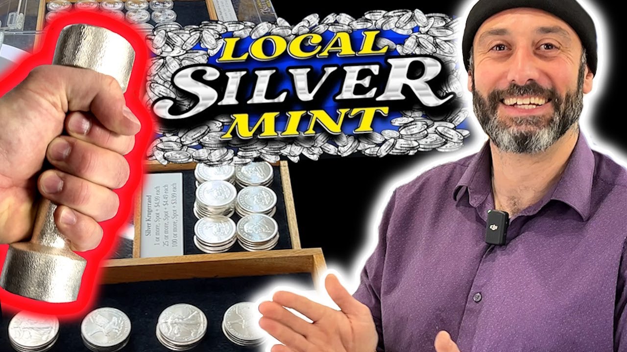Bullion Dealer STUNS ME with DAZZLING SILVER...and Ima Silver Stacking "Kid in a Candy Store ...