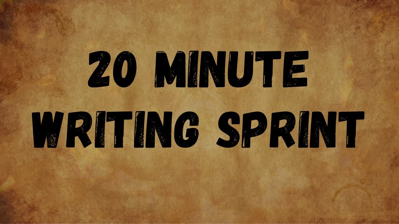 20 Minute WRITING SPRINT: Calm Ambient Music and Background for Writers ...