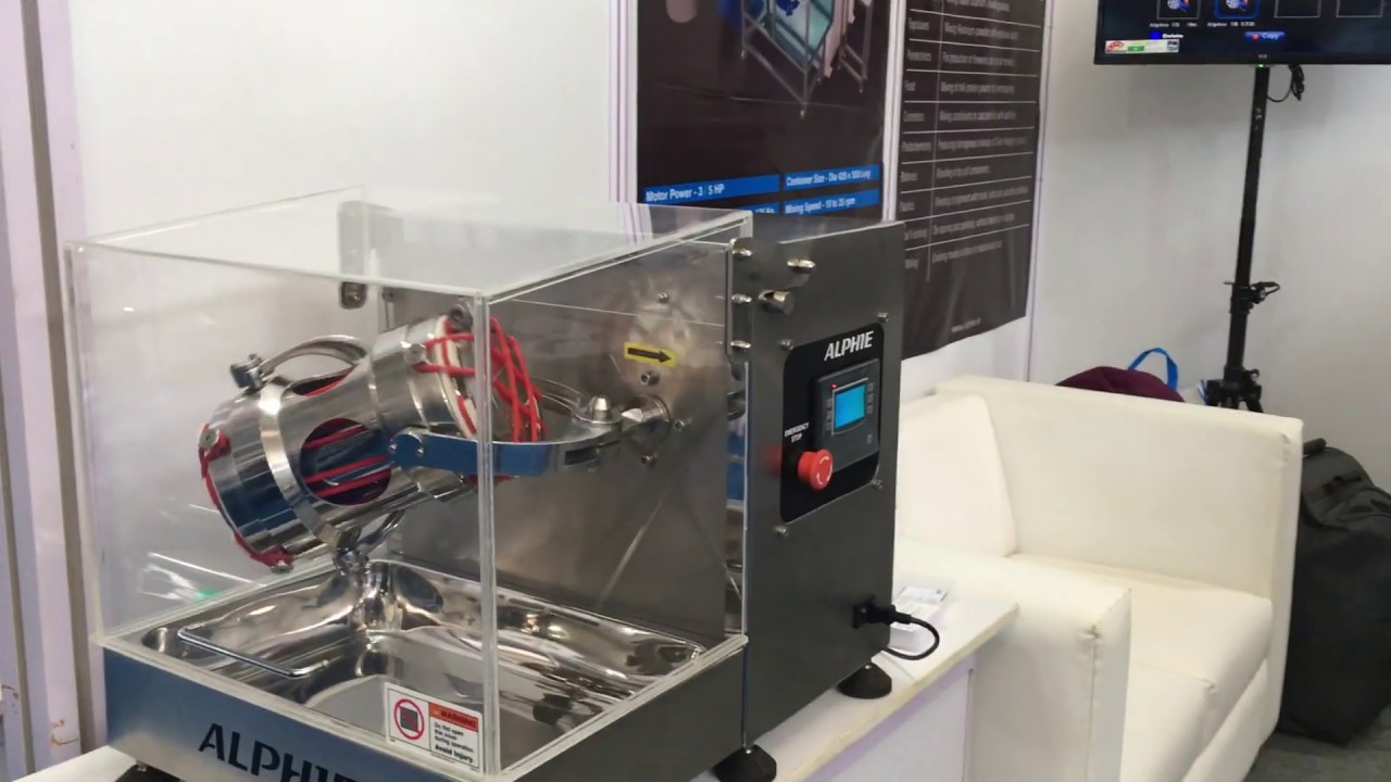 3D Swing Powder Mixer Blender Machine Turbo Multi Motion Mixing for ...