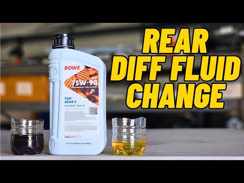 Audi A6 Rear Differential Fluid Change | C7 A6/A7/ S6/ S7, B8 A4/S4/S5 ...