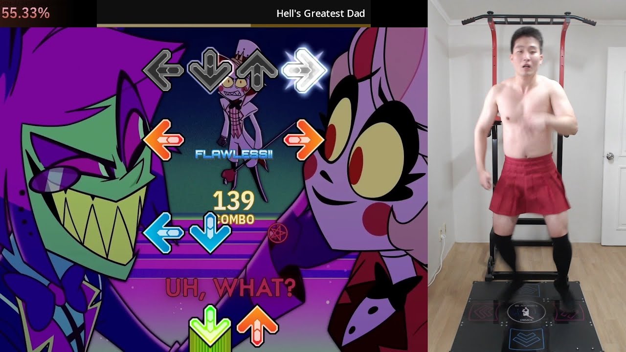 [DDR] Hell's Greatest Dad (Alastor) - Hazbin Hotel - YouTube