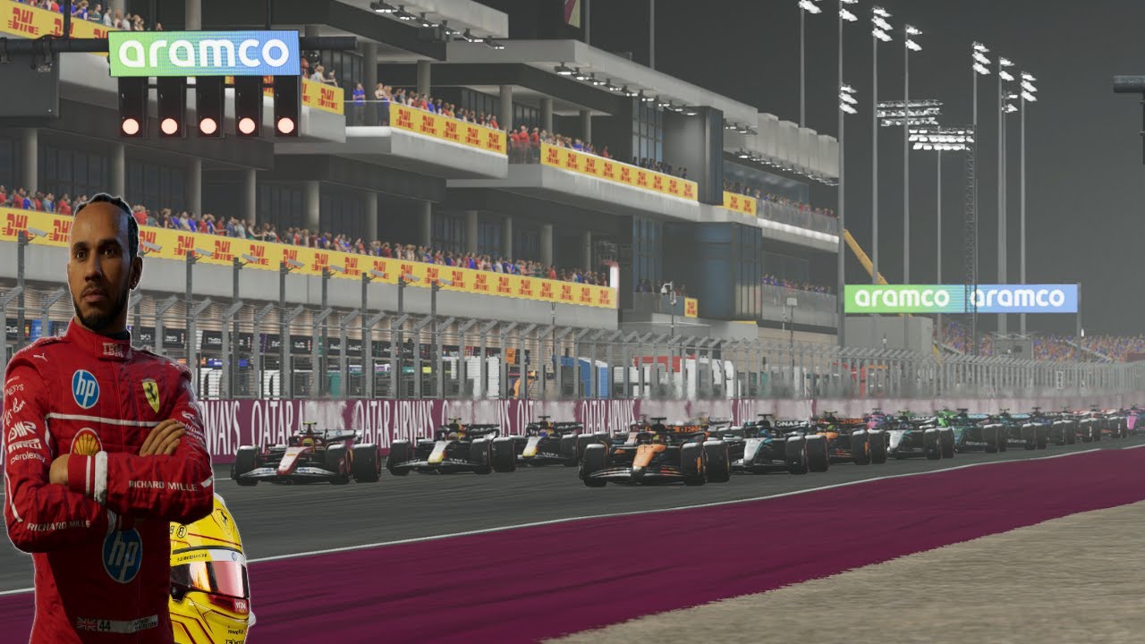 F1 25 LEWIS HAMILTON Road to 8th Title Episode 23 QATAR/ GREAT ...