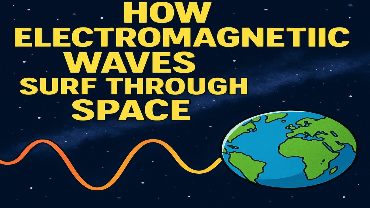 How Electromagnetic Waves Surf Through Space - Simple Animation - YouTube