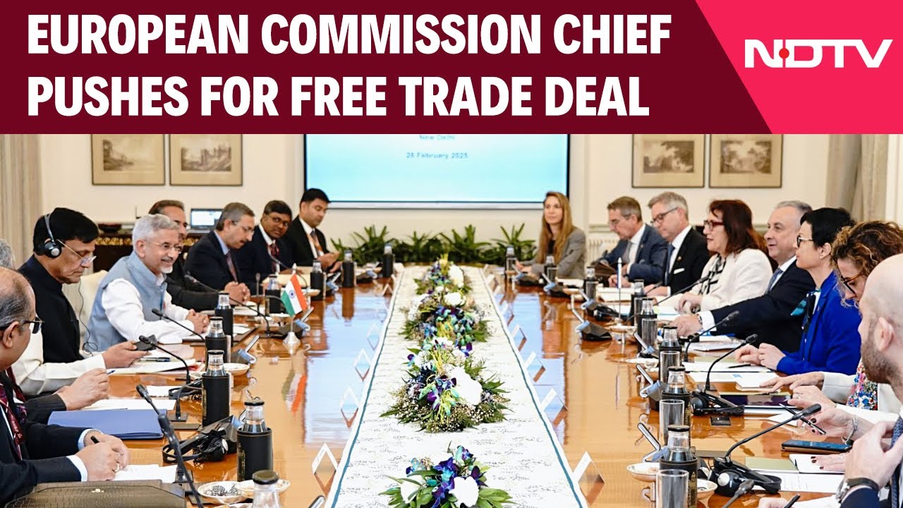 EU Chief | European Commission Chief Pushes For Free Trade Deal With ...