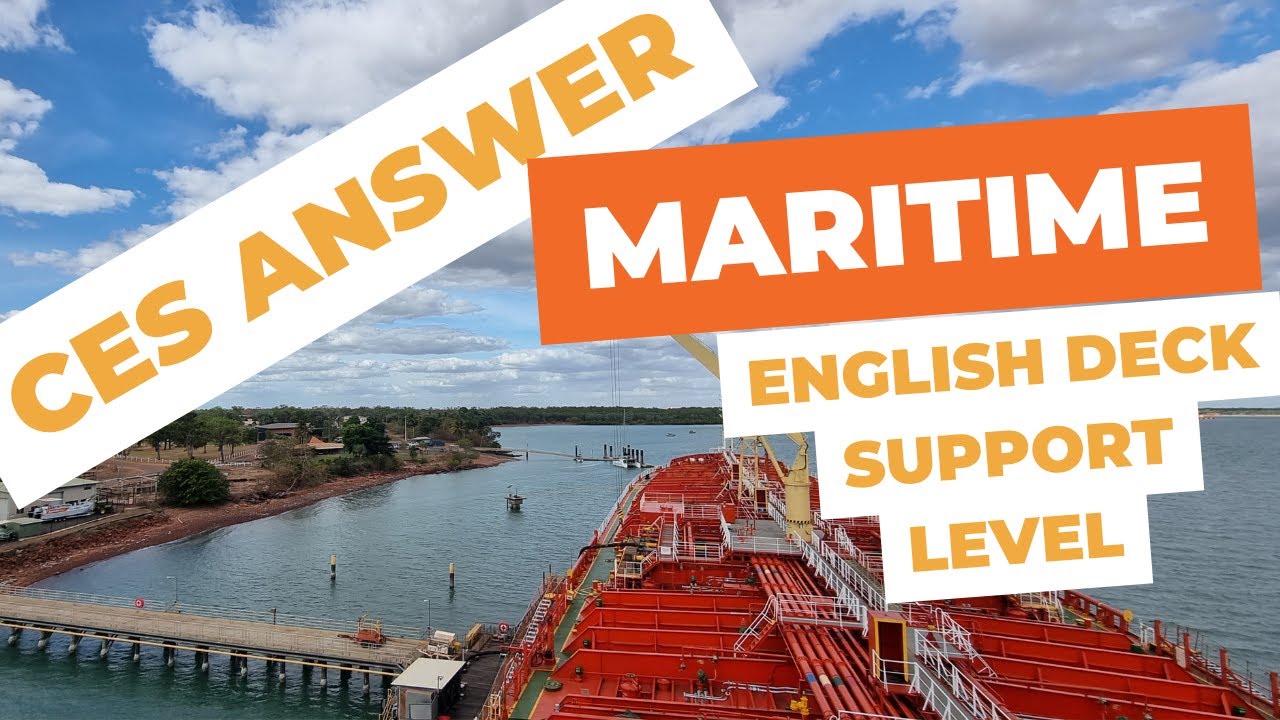 CES TEST 6.0.10 | MARITIME ENGLISH | DECK SUPPORT LEVEL - YouTube
