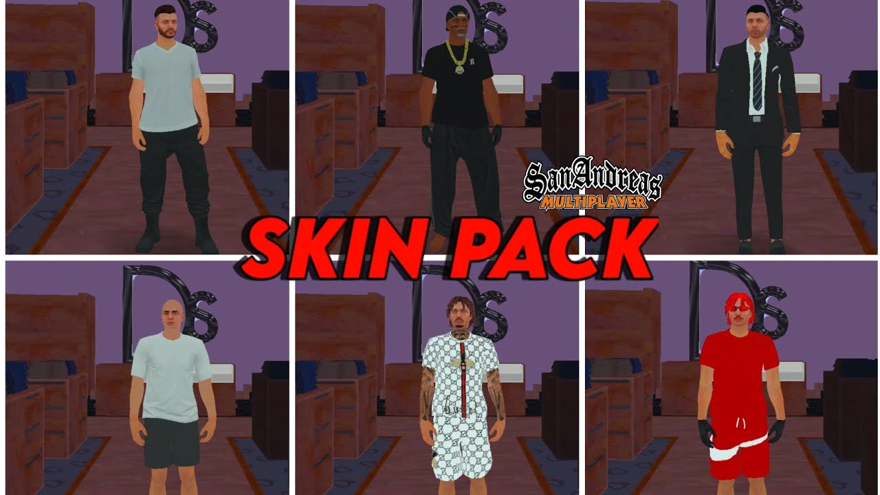 FiveM Skin Pack Android Tutorial | GTA SAMP RP | PHRRP - YouTube
