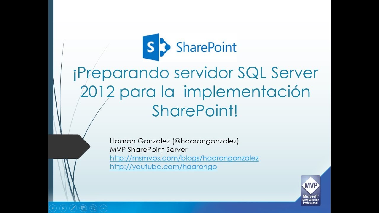 Preparando servidor SQL Server 2012 para implementación SharePoint ...