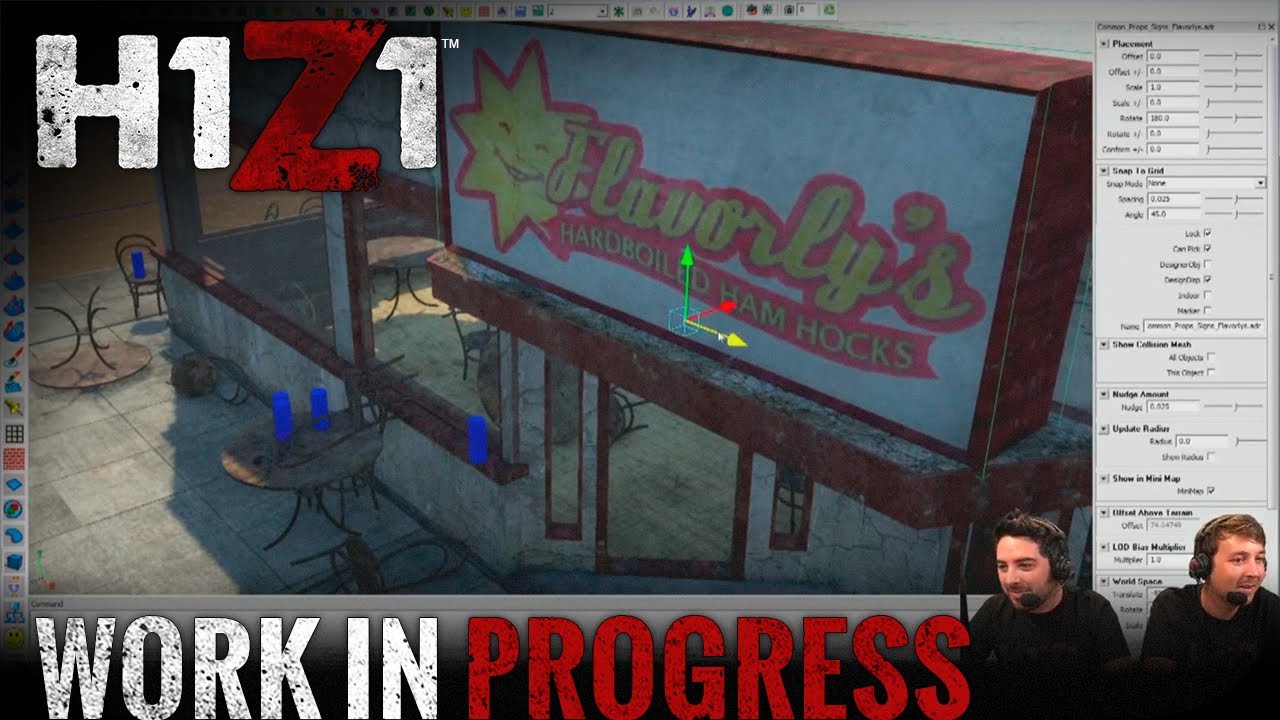 Work in Progress - Level Design w/ Adam Clegg [H1Z1 Official Stream ...