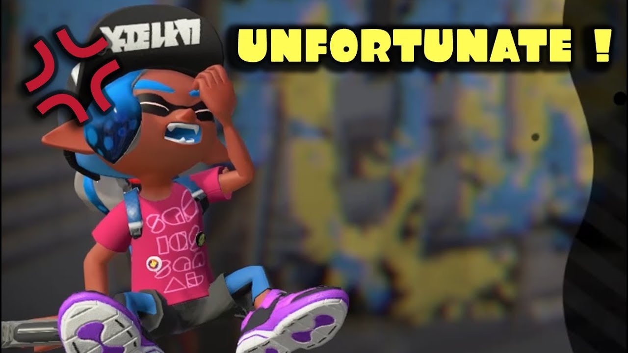 Splatoon 2 - A Series Of Unfortunate Events. (Compilation) - YouTube