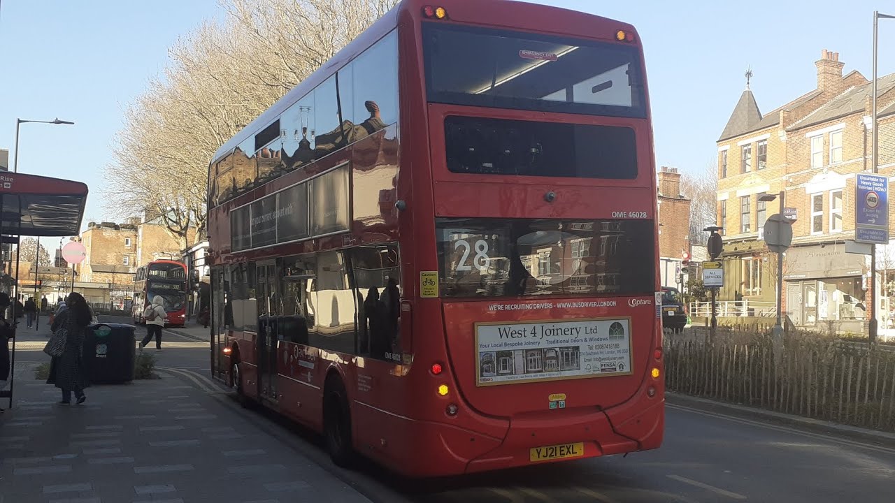 (Optare Metrodecker Ev Catch) - Journey on - OME46028 - YJ21EXL - on ...