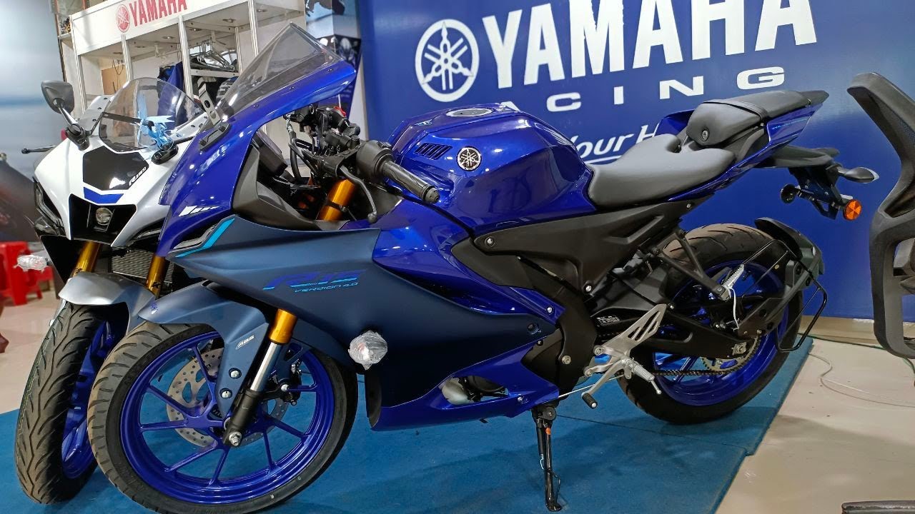 Yamaha R15 Version 4.0 | Walkaround Review | yamaha R15 V4 2022 - YouTube