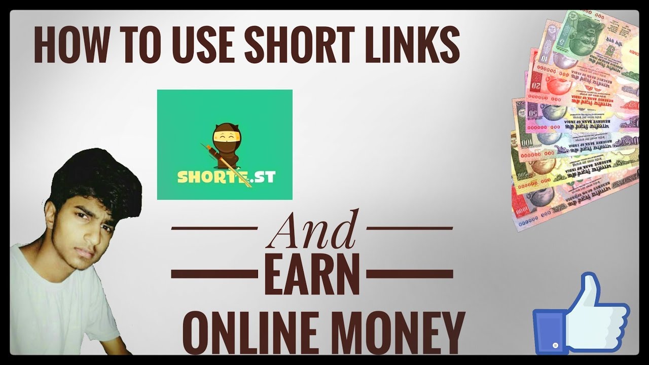 how to use shorte.st in hindi & earn money - YouTube