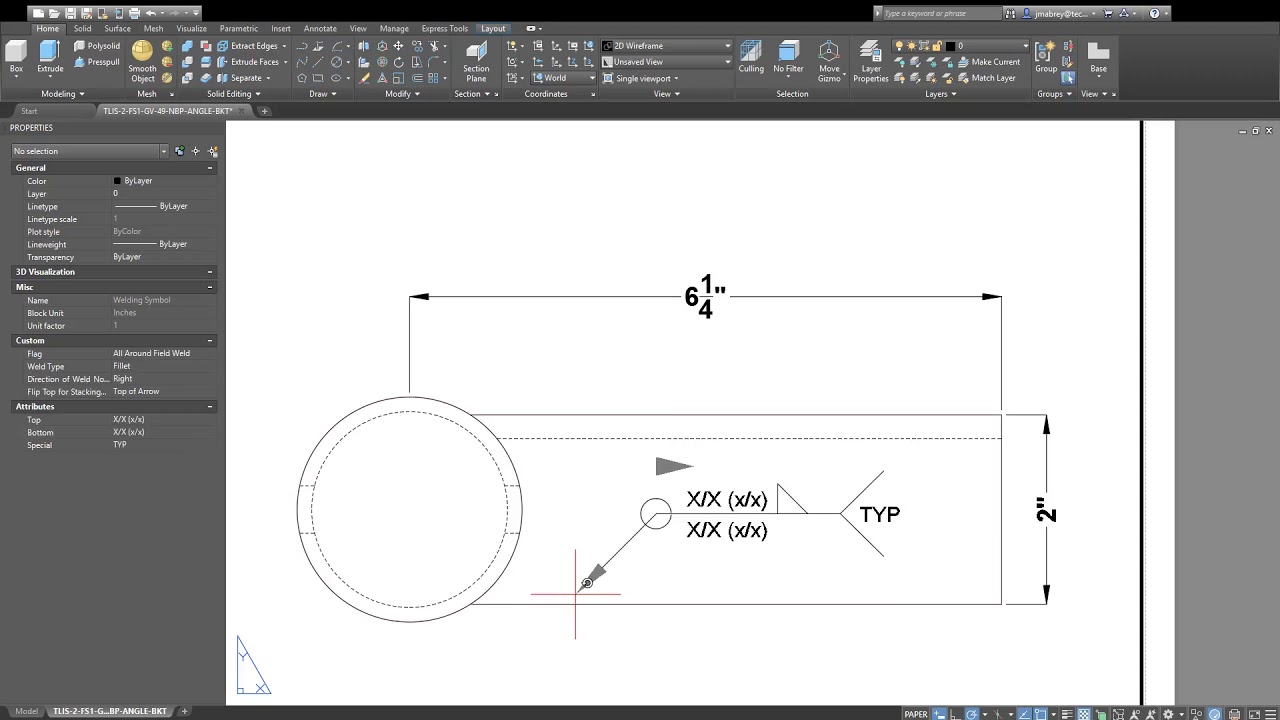 Demonstration of Welding Block - YouTube