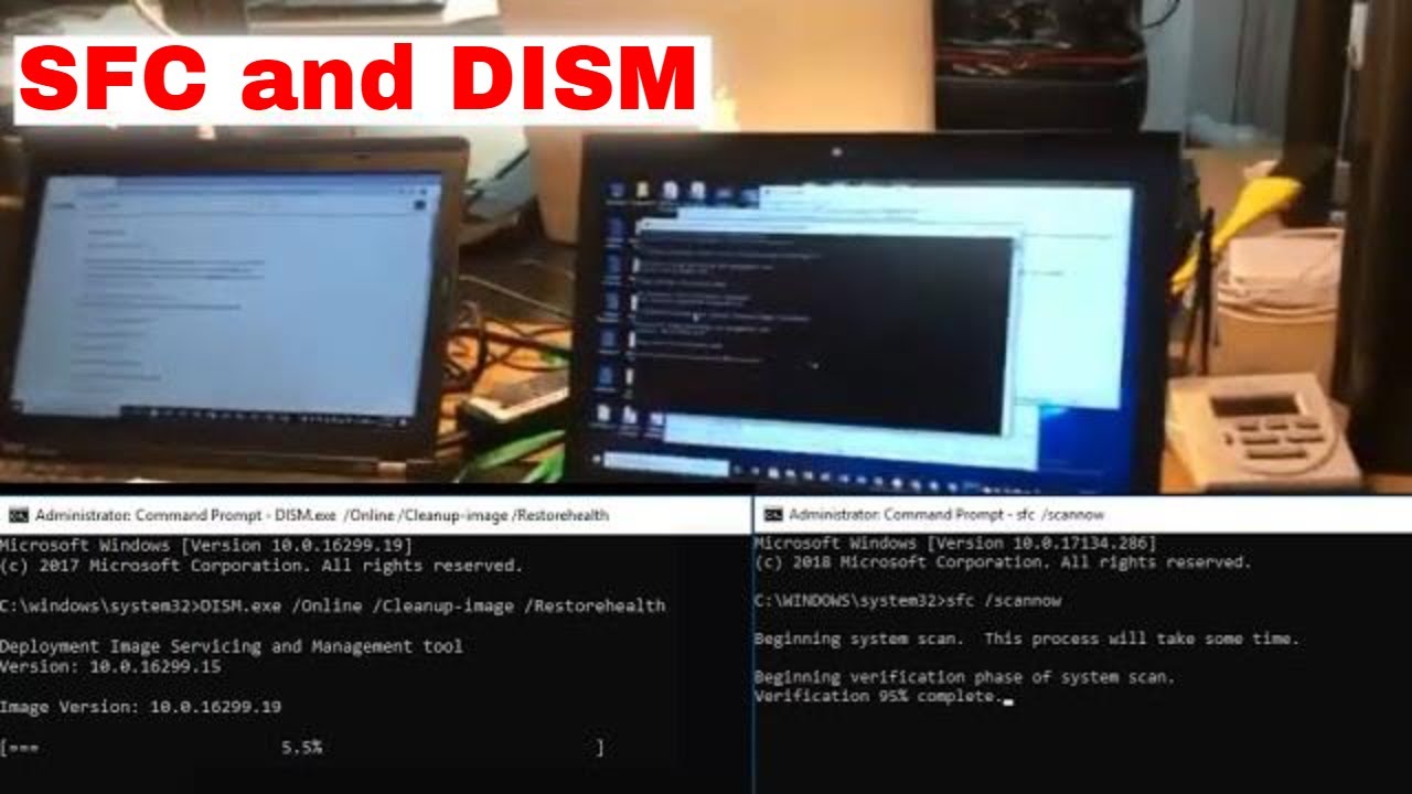 How To Clean Up Files On Windows 10 SFC And DISM YouTube How To Clean Up Files On Windows 10 SFC And DISM YouTube