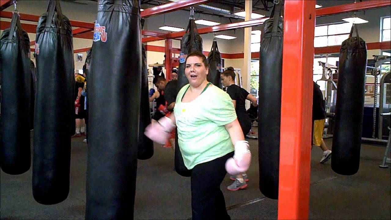 Big Girls can BOX too at L.A. Boxing - YouTube