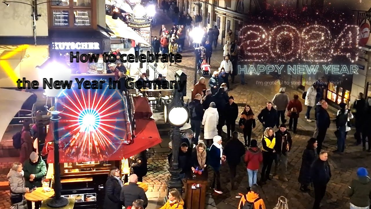 How celebrate People the New Year in Germany - YouTube