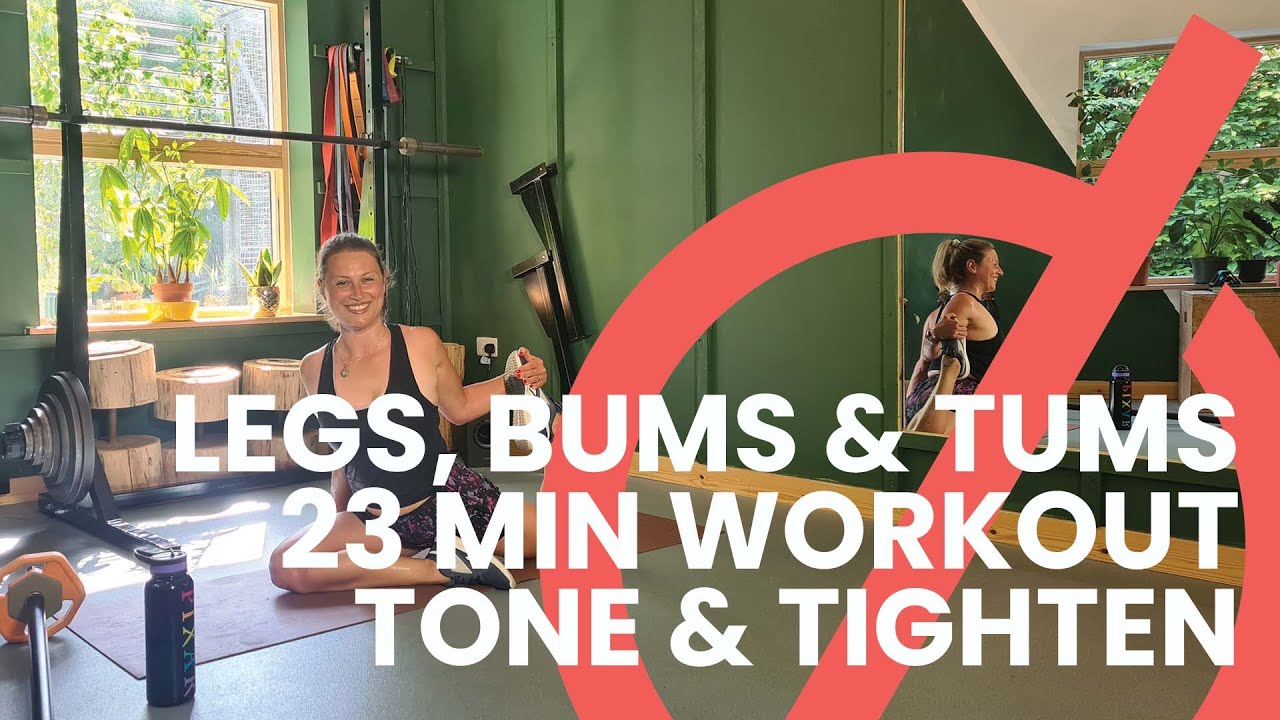 23 Minute Legs Bums And Tums Workout Tone And Tighten With Bodiclub