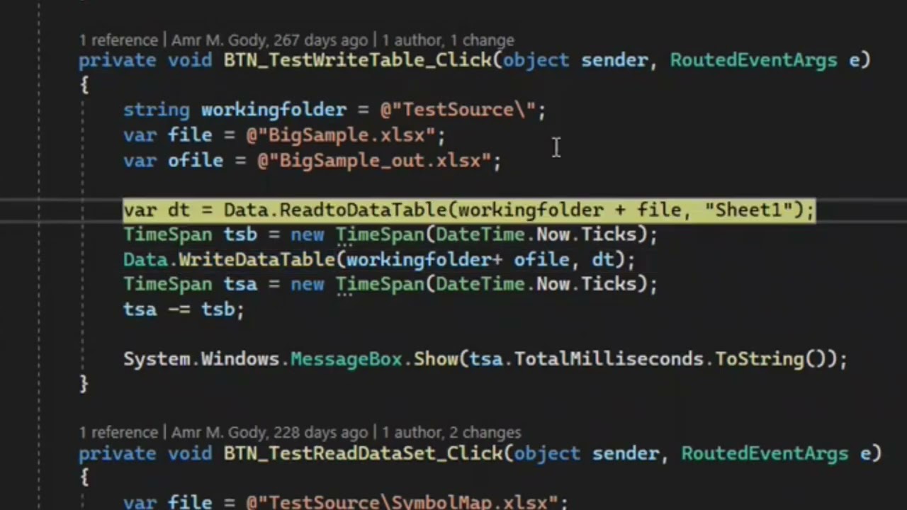 Write Huge Datatable Structure Into Excel File In C Youtube 6646