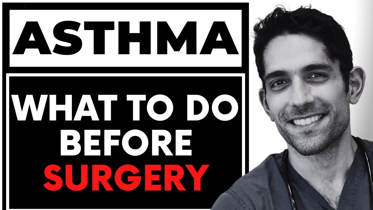 5 life saving tips if you have asthma before surgery - Dr. Kaveh LIVE ...