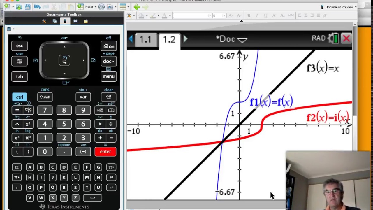 Year 11 Maths Methods Inverse of a Function - YouTube