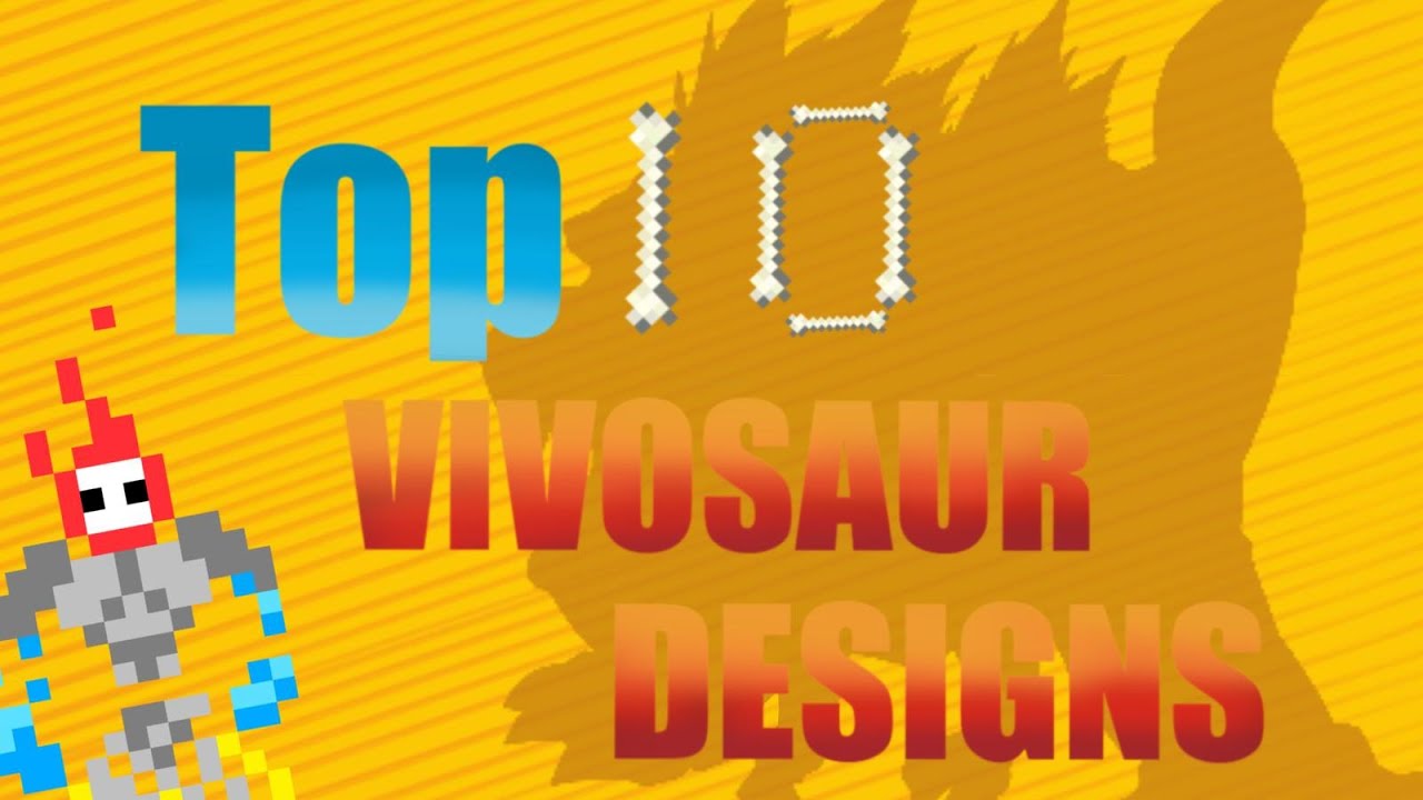 Top Ten Vivosaur Designs from Fossil Fighters - YouTube