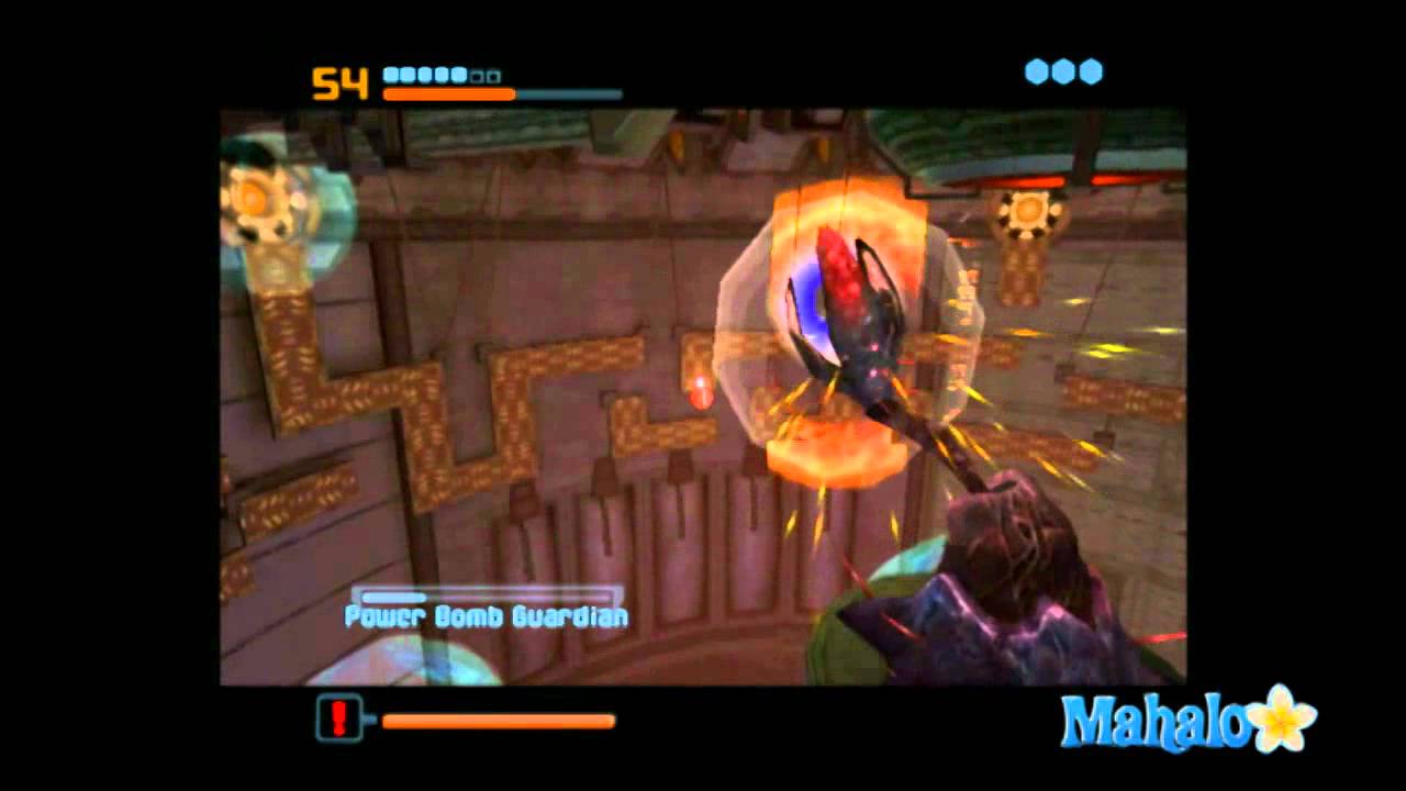 Metroid Prime 2 Echoes - Dark Torvus Bog, Power Bomb - YouTube