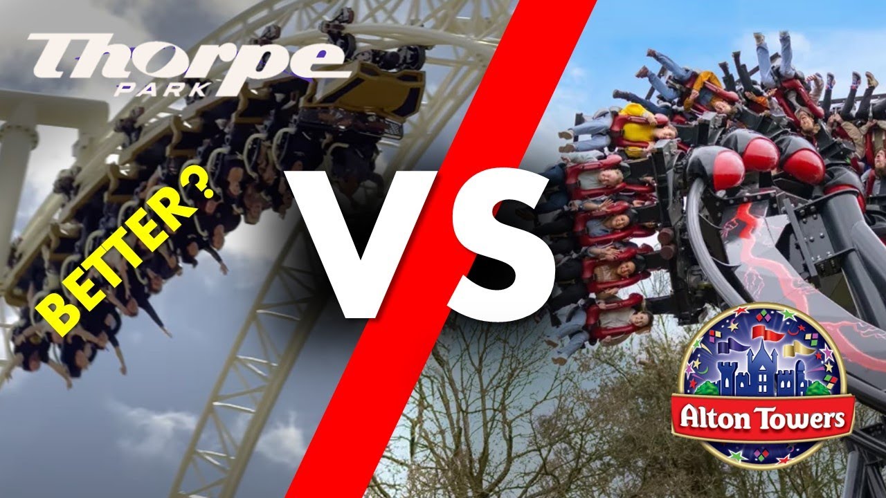 ALTON TOWERS VS THORPE PARK (2024 Season) - YouTube