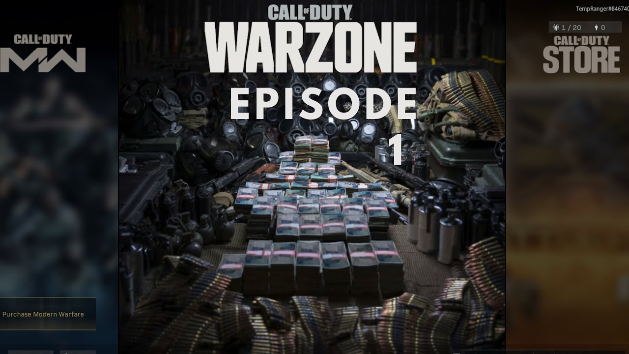 CALL OF DUTY WARZONE ROAD TO FIRST PC VICTORY! Ep. 1 - YouTube