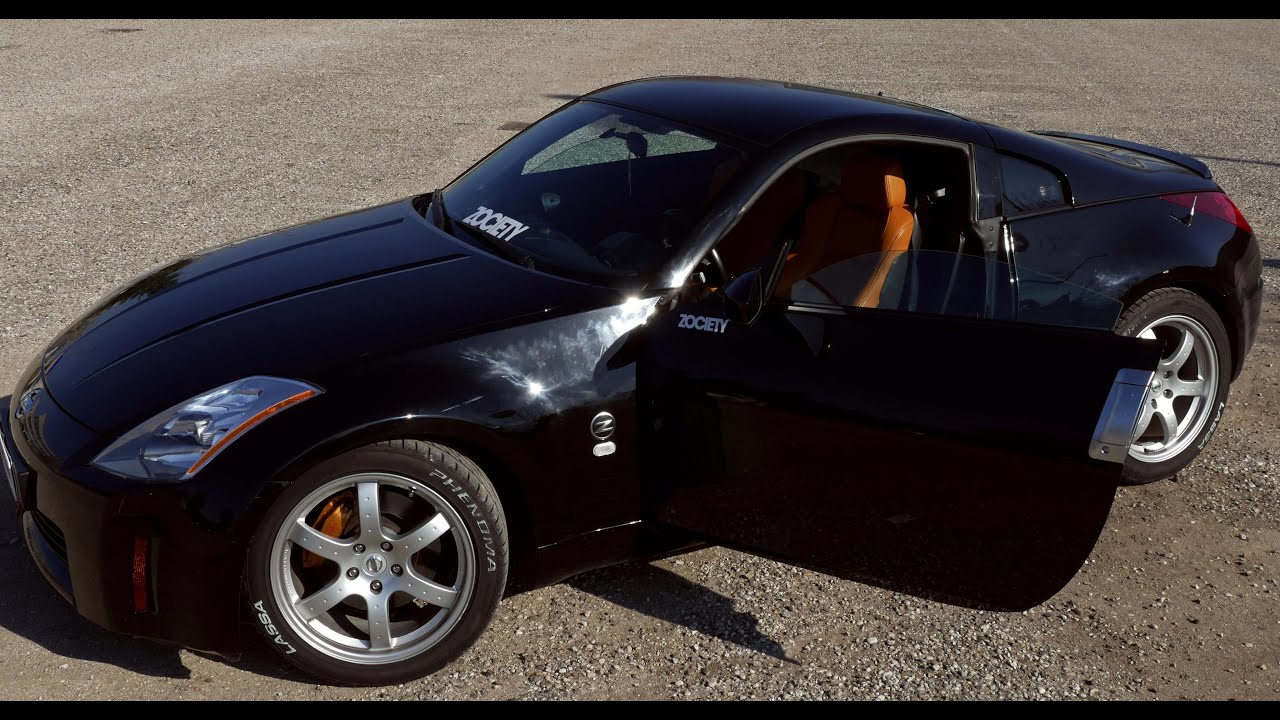 Nissan 350z sound,on board,and moore(Dust&Rust Garage) - YouTube