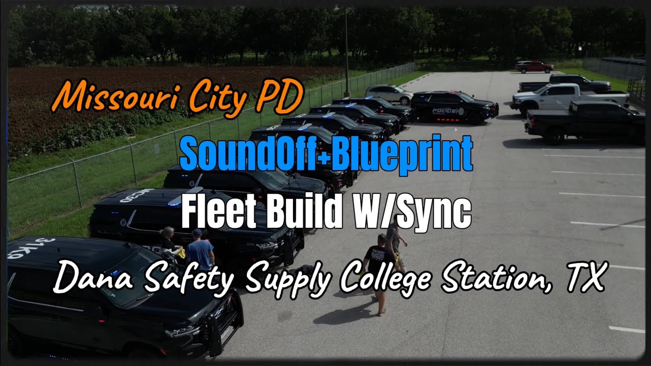 Missouri City PD’s NEW Fleet! | Chevy Tahoe (SoundOff+Blueprint Build ...