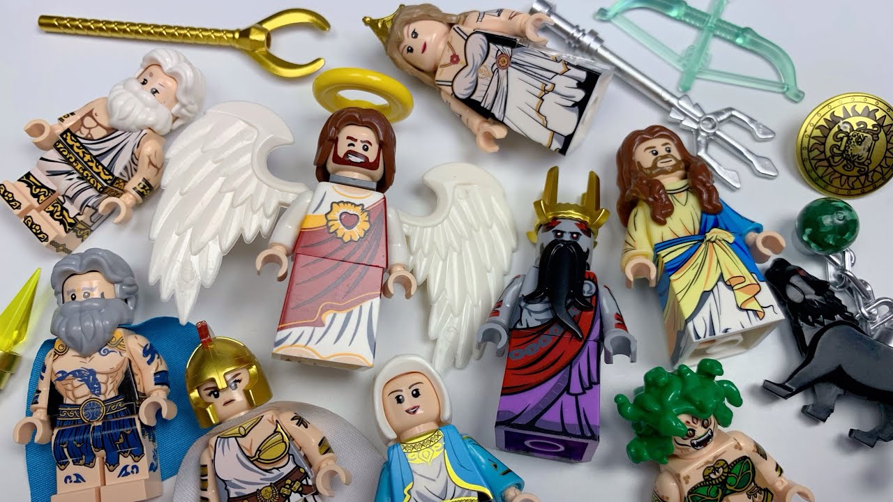 LEGO Gods TP1044 | Unofficial Minifigures - YouTube