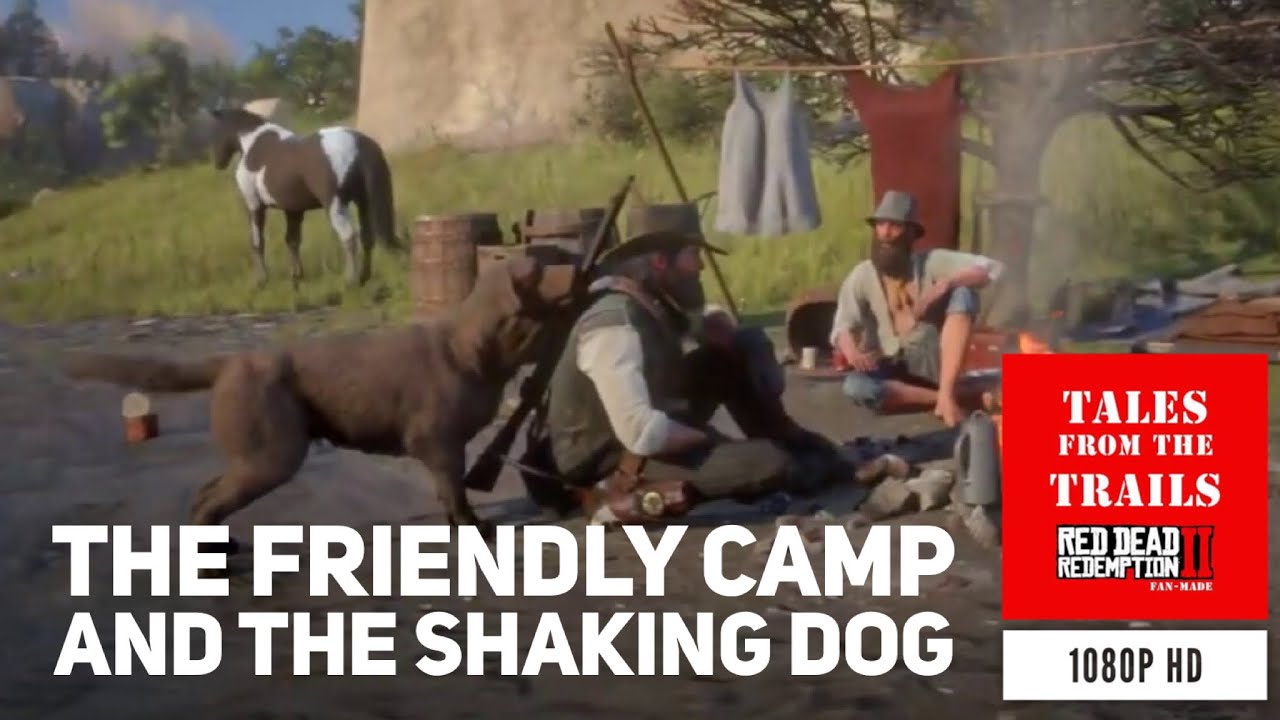 RDR2: The Friendly Camper Location and his Shaking Dog - Red Dead ...