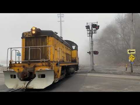 Conemaugh and Black Lick Railroad crossing clips compilation - YouTube