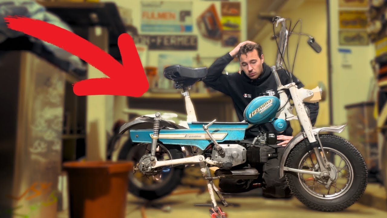 JE REDEMARRE DES EPAVES ! (103 Fox, Legnano Tiko tiko ks & Motobecane ...