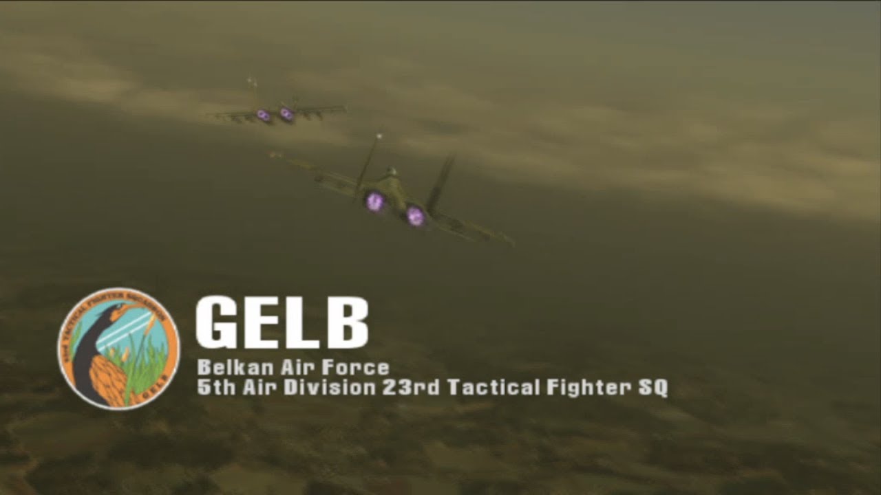 Ace Combat Zero - The Belkan War mision 6 (lawan sukhoi-37) - YouTube