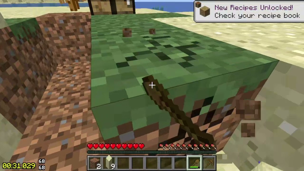 Minecraft Fall into the void SSG in 1:16.212 - YouTube