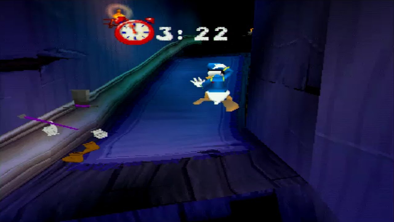 Donald Duck Quack Attack PS1 112% Playthrough Part 6 (Time Trials Part ...
