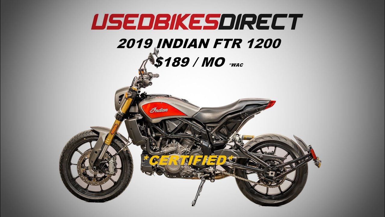 2019 Indian FTR 1200 - YouTube