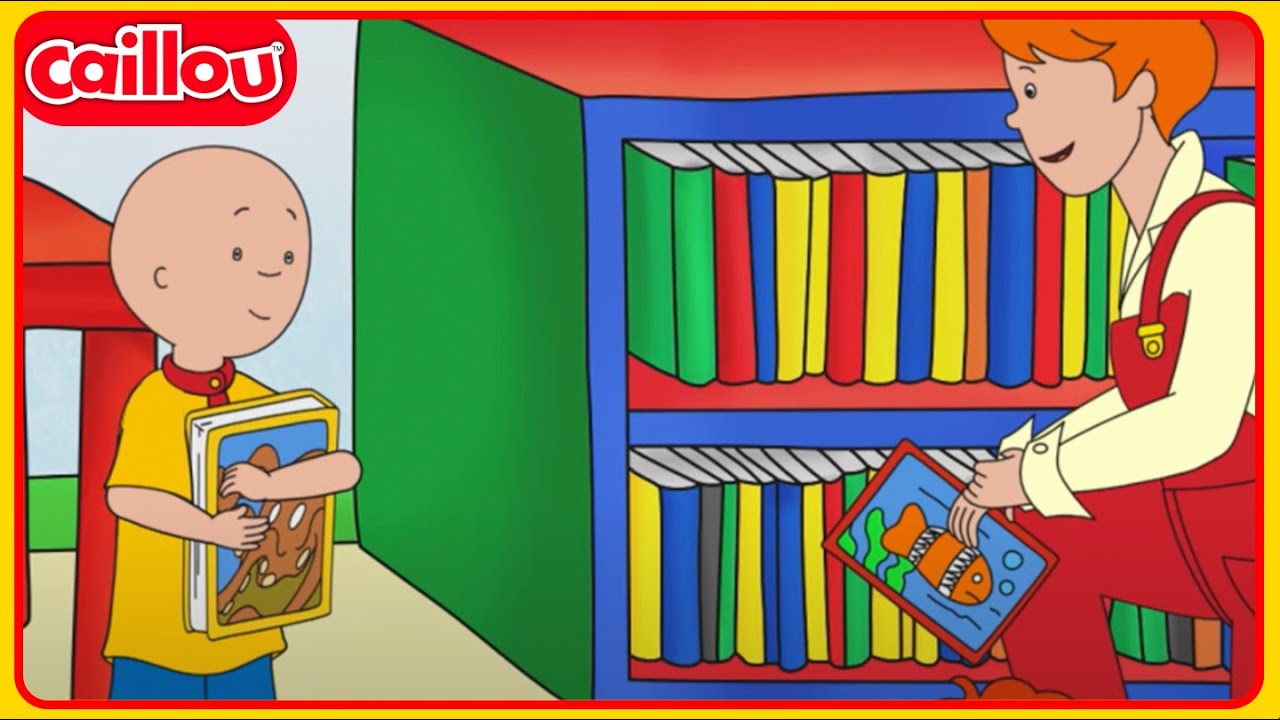 Caillou's New Book | Caillou Classics - YouTube
