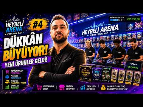 Sports Card Shop Simulator #4 | Yeni Ürünler Geldi, İşler Büyüyor!