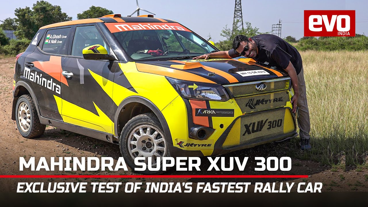 Mahindra Adventure Super XUV300 Rally | Exclusive Rally Car Test | 2022 ...