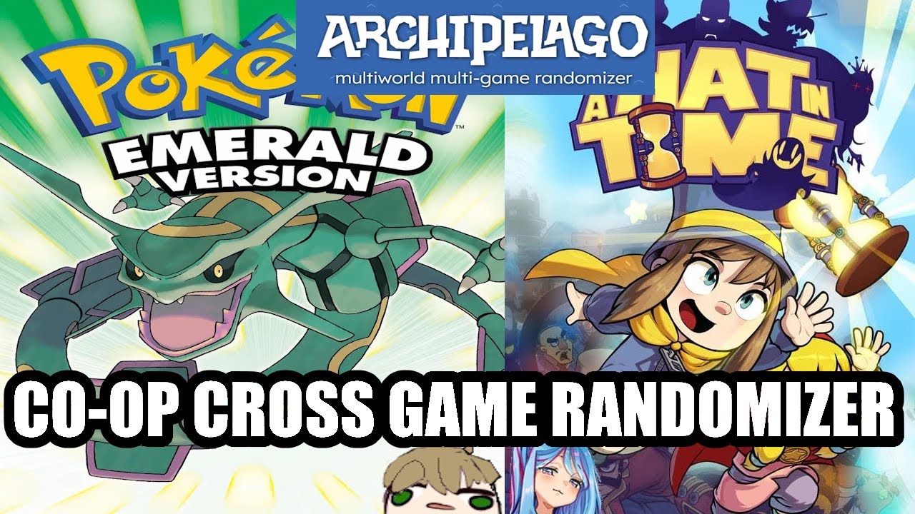 Cross game, co-op randomizer! A Hat in Time x Pokemon Emerald - YouTube