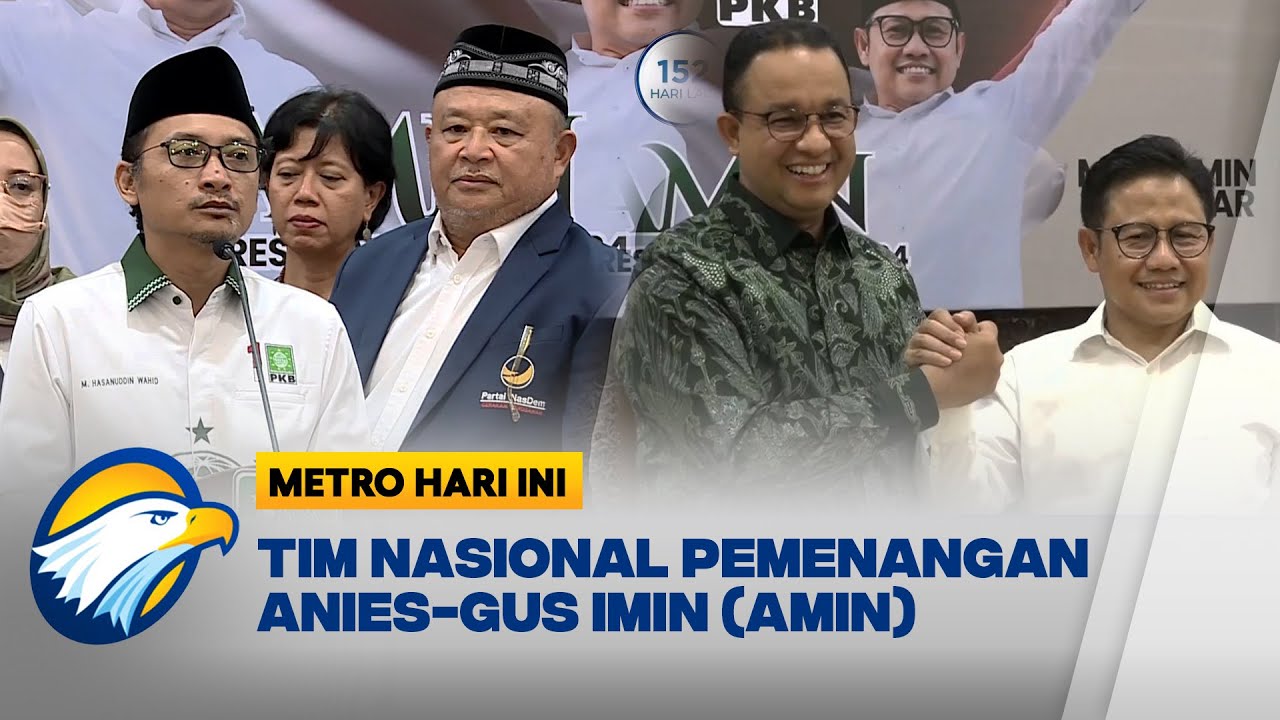 Timnas Pemenangan AMIN, Kapten Timnas Dipilih Dari Luar Koalisi - YouTube