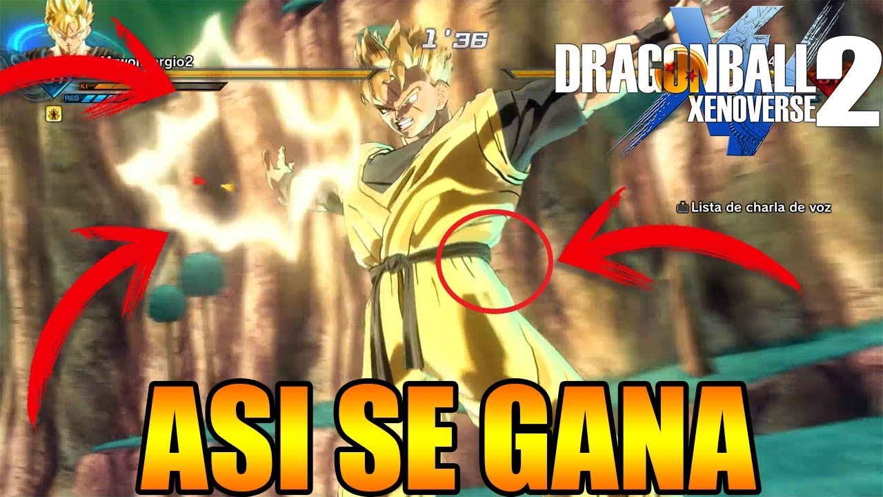 ASÍ SE GANA CON GOHAN DORADO DRAGON BALL XENOVERSE 2 ONLINE GOHAN DEL ...